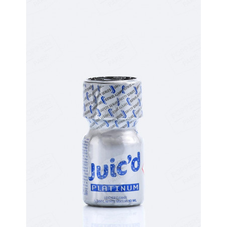 Juic'd Poppers Platinum 10 ml - Poppers Paris