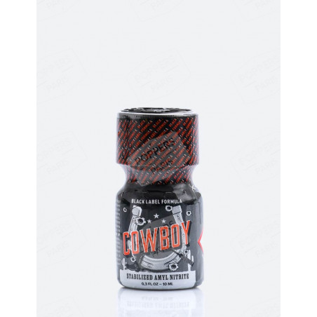 Poppers Cowboy Black Label 10 ml | Excitant | Poppers Paris