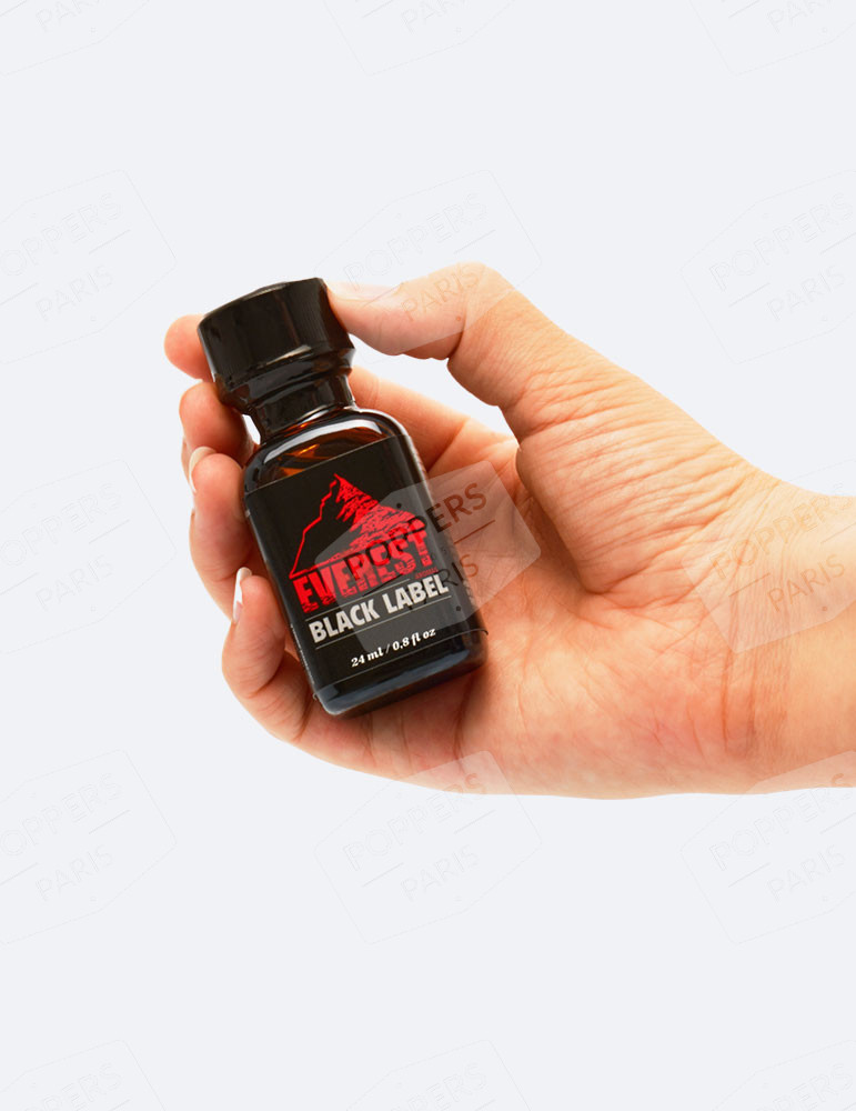 Pack de 5 Poppers Everest Black Label - Pas cher | Poppers.paris