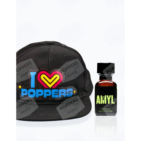 Pack Casquette LED + Poppers Amyl 24 ml | Poppers.paris